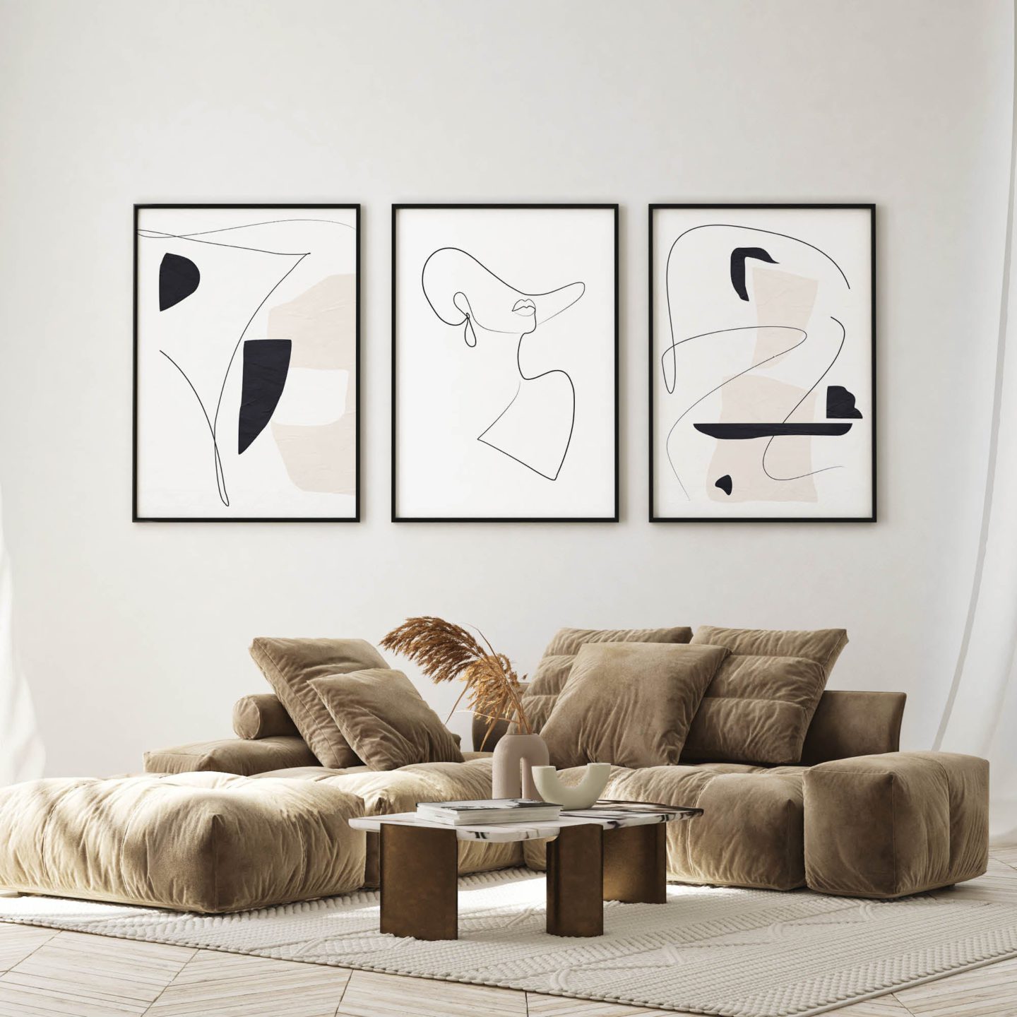 Slike za zid - Slike na Platnu ili Posteri | Minimal Shapes