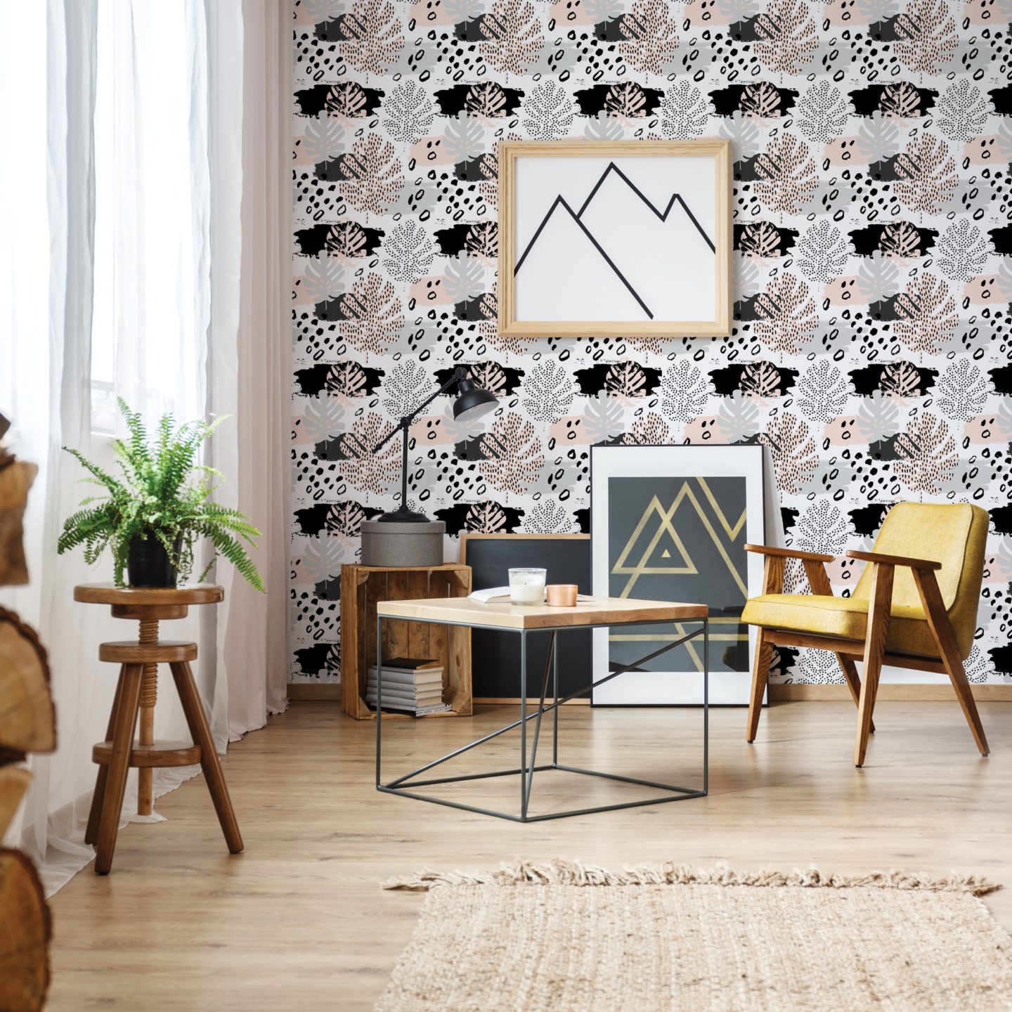 Zidna Tapeta | Romantic Monstera