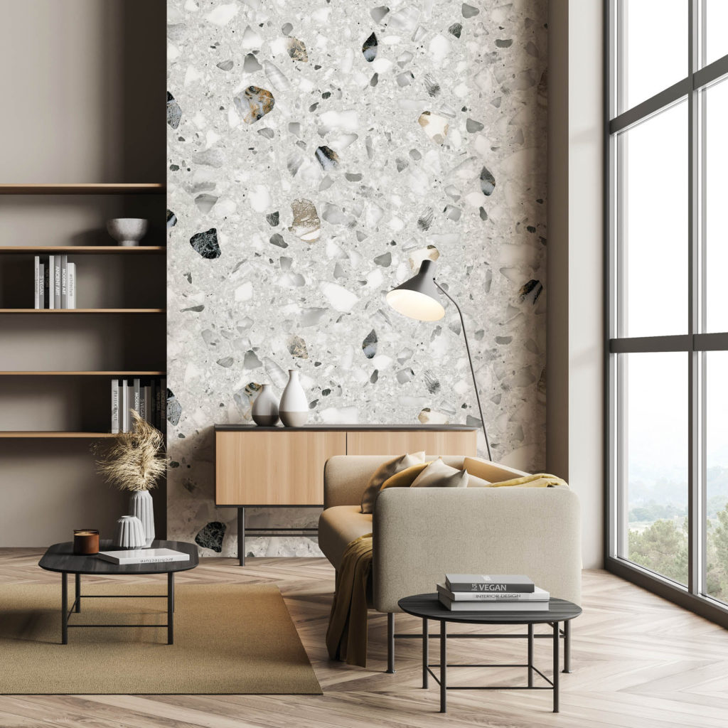 Tapete za zid Terrazzo Avenue – Klasični terrazzo dizajn