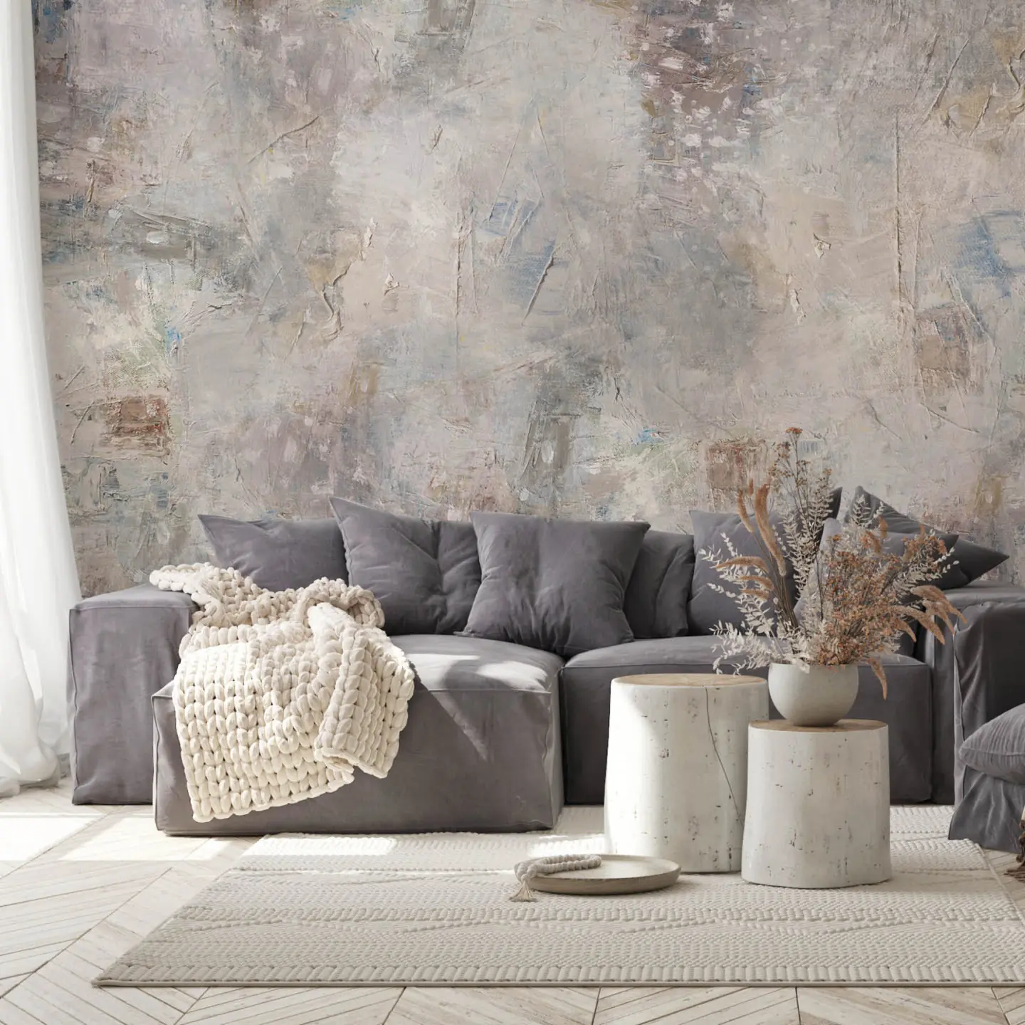 Tapete za zid Delightful Canvas – Dinamični uzorci
